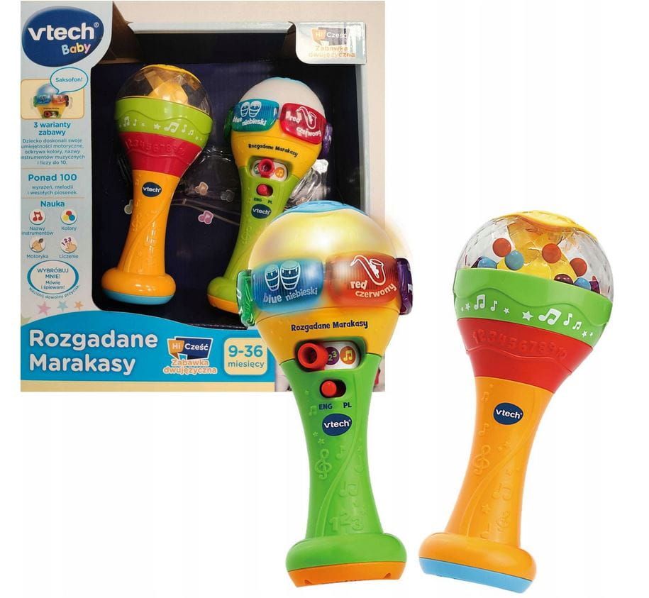 VTech Rozgadane Marakasy 61654 - Ceny i opinie - Ceneo.pl
