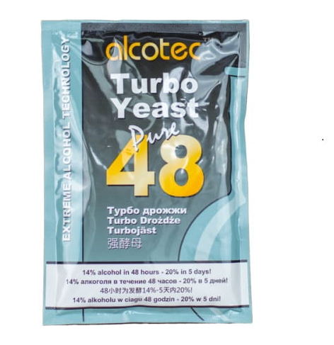 Alcotec Drożdże Gorzelnicze Turbo 48H 135G - Ceny i opinie - Ceneo.pl