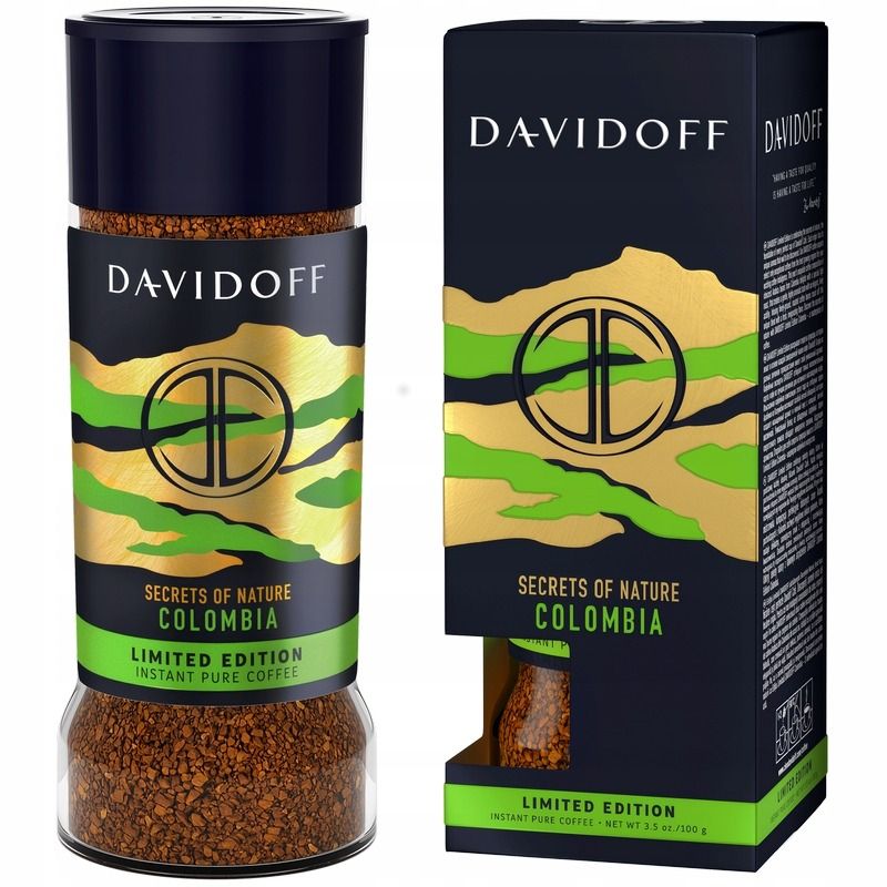 Kawa Davidoff Colombia Kawa rozpuszczalna 100g - Ceny i opinie - Ceneo.pl