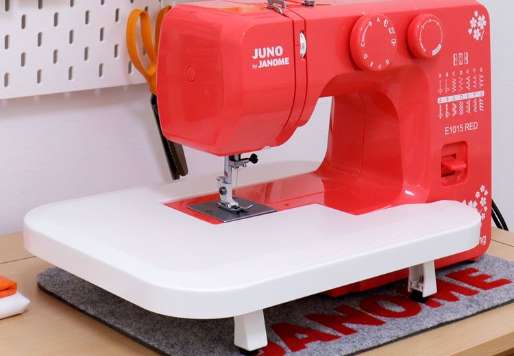 Maszyna do szycia Janome JUNO E1015 RED - Opinie i ceny na Ceneo.pl