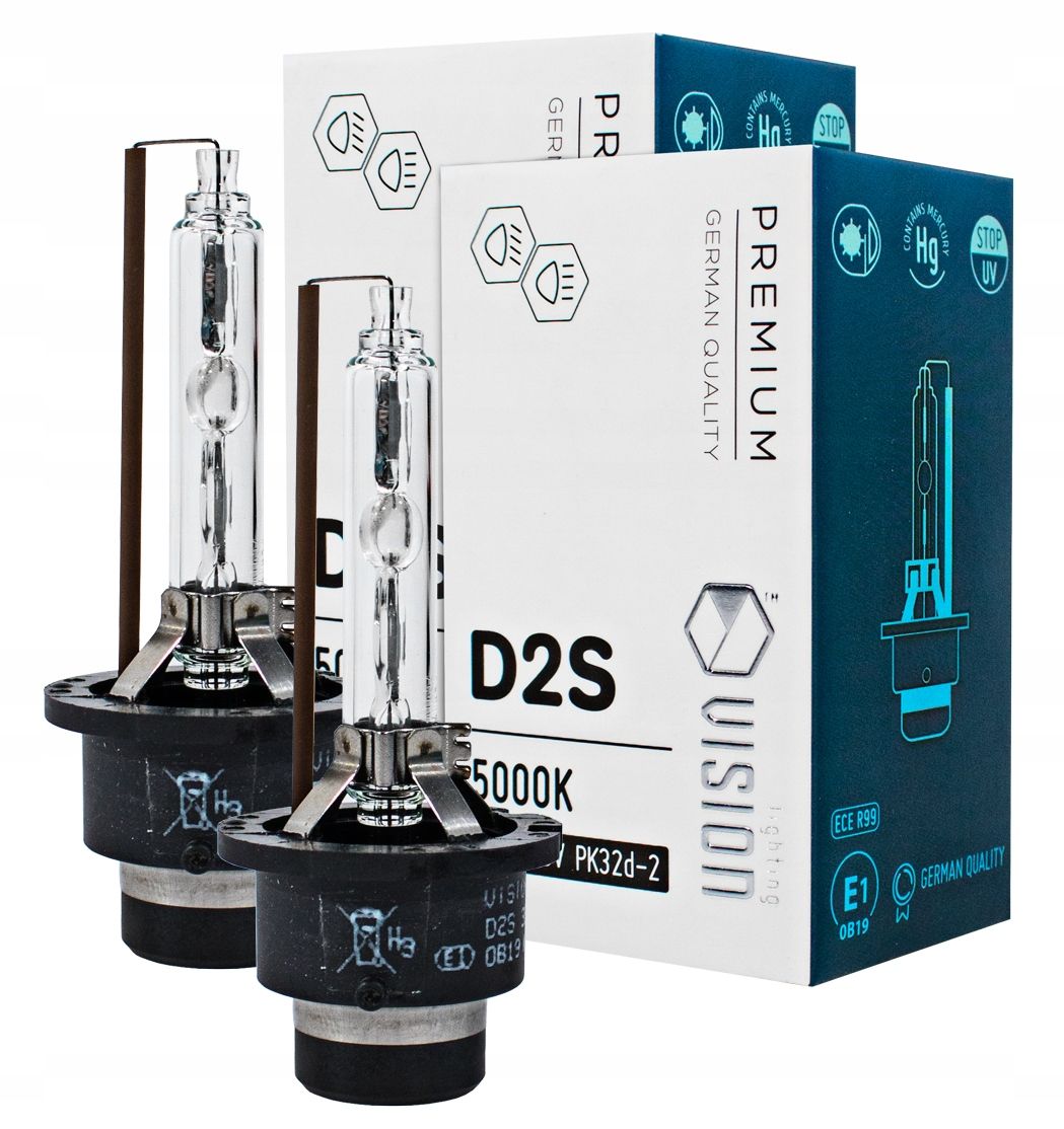 2x ŻARNIKI VISION D2S 5000K ŻARNIK XENON PREMIUM - opinie i ceny na ...