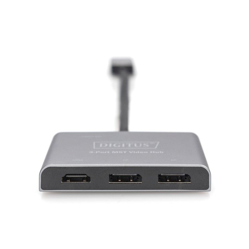 Hub/Koncentrator 3-portowy DisplayPort na 2xDisplayPort/1xHDMI 4K 60Hz ...