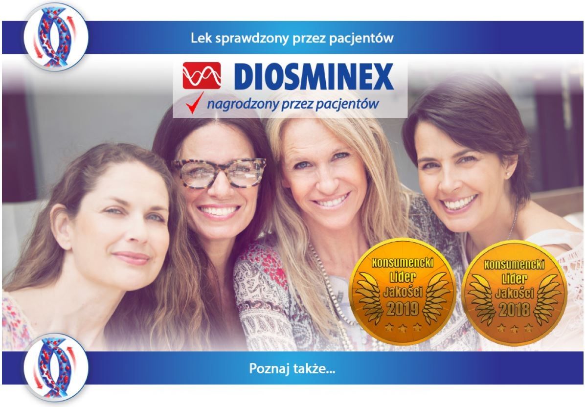 Diosminex Max 60 tabl. - Opinie i ceny na Ceneo.pl