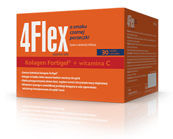 4Flex o smaku porzeczkowym 30 saszetek - Opinie i ceny na Ceneo.pl