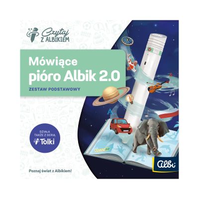 Czytaj z Albikiem. Mówiące pióro Albik 2.0 - Ceny i opinie - Ceneo.pl