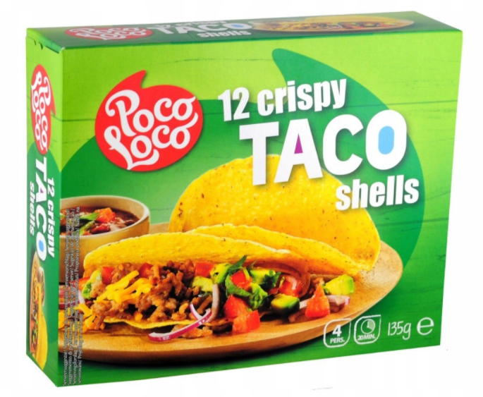 Poco loco taco shells 12szt. 125g - Ceny i opinie - Ceneo.pl