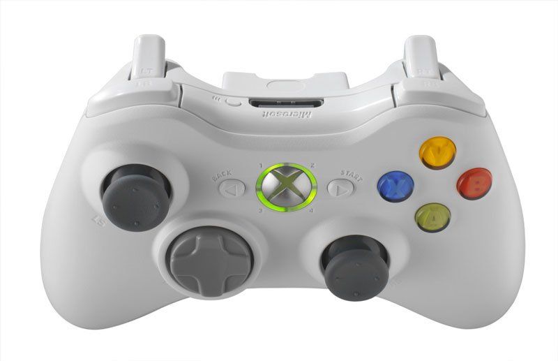 Gamepad Microsoft Xbox 360 Joypad Wireless Controller Biały - Ceny i ...