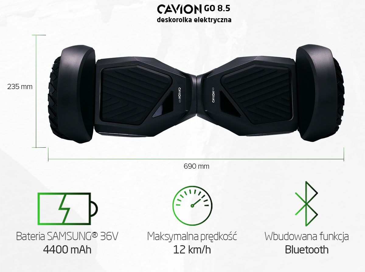 Cavion GO 8.5 Hoverboard - Ceny i opinie - Ceneo.pl