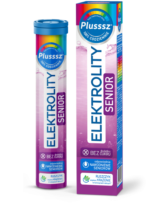 Polski Lek Plusssz Elektrolity Senior 24tabl. - Opinie i ceny na Ceneo.pl