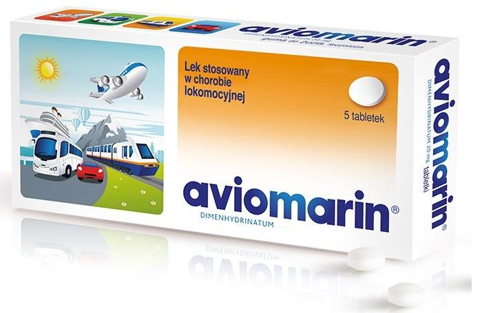 Aviomarin 0.05g 5 tabl. - Opinie i ceny na Ceneo.pl