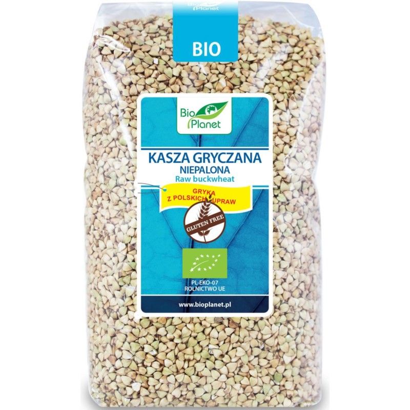 Bio Planet Kasza gryczana Niepalona Bio 1kg - Ceny i opinie - Ceneo.pl