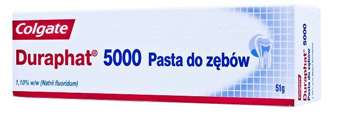 Colgate Duraphat 5000 Pasta do Zębów 51g - Opinie i ceny na Ceneo.pl