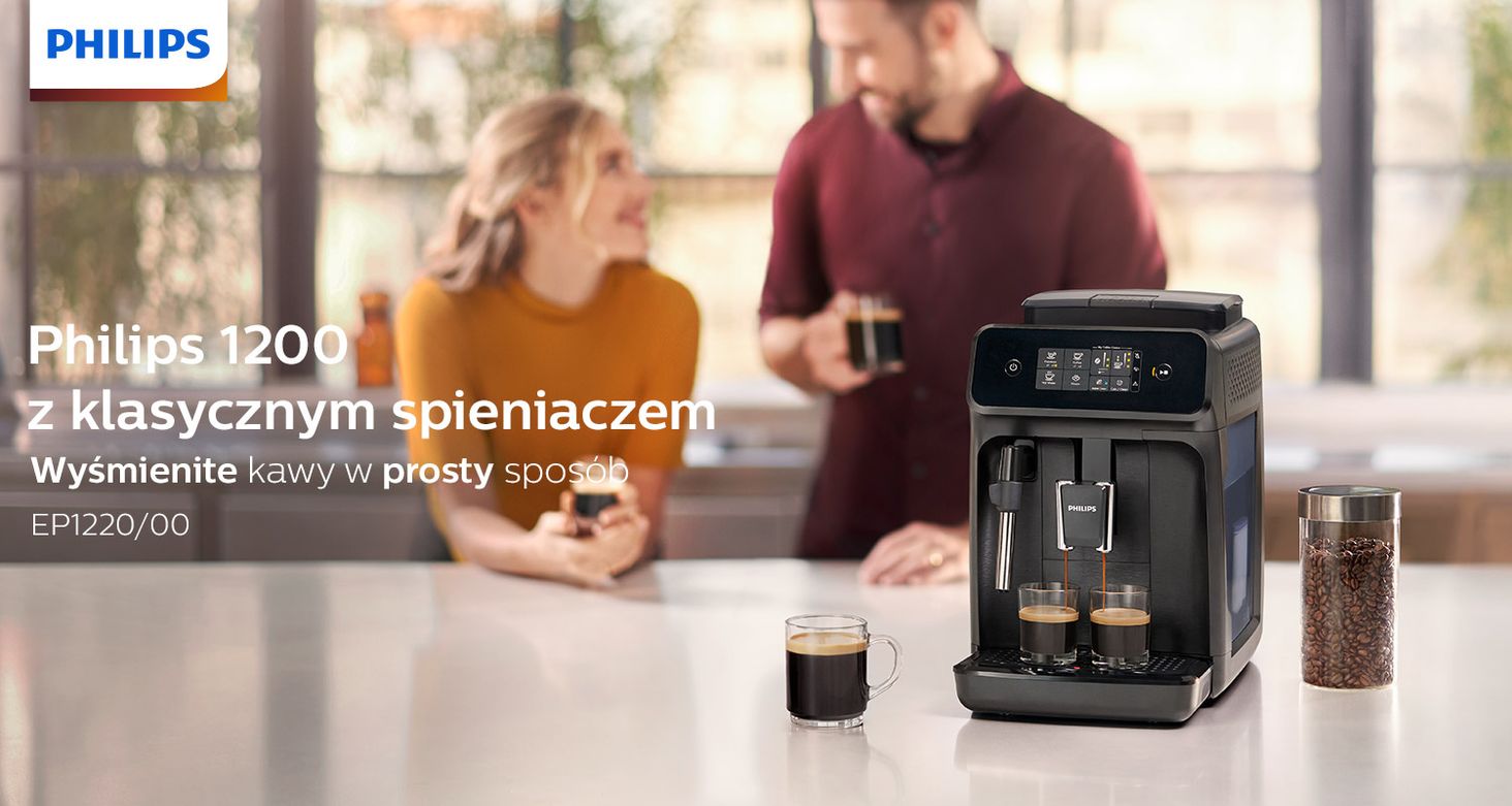 PHILIPS 1200 EP1220/00 czarny - Opinie i ceny na Ceneo.pl