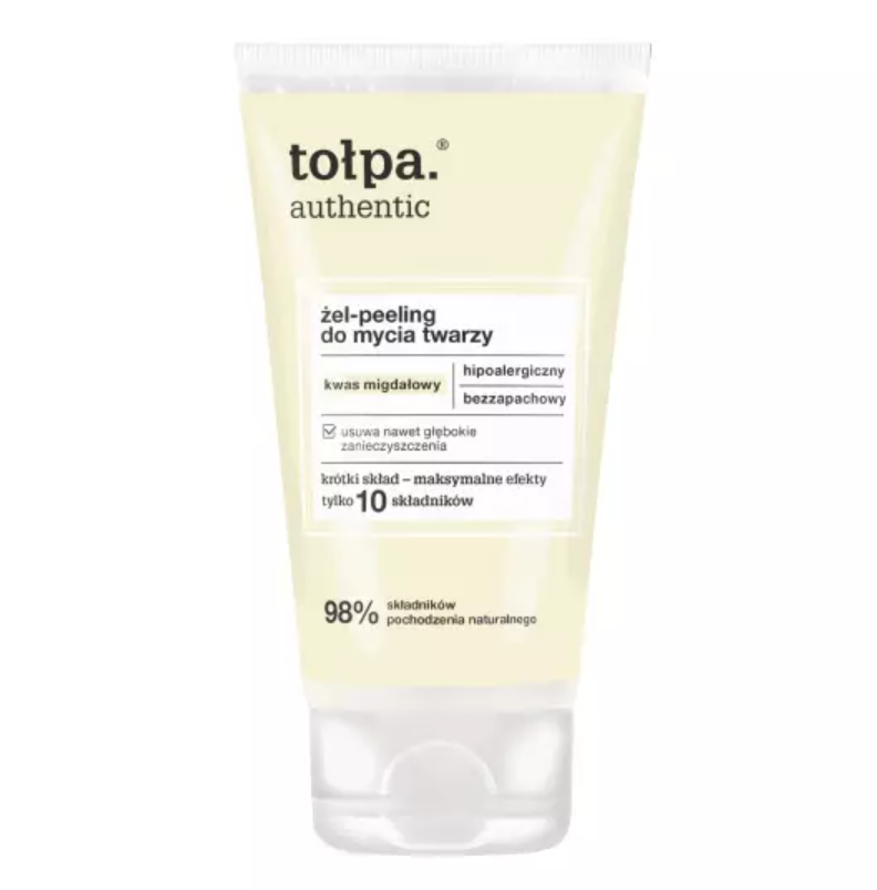 Tołpa Authentic Żel-peeling do mycia twarzy 150 ml - Opinie i ceny na ...