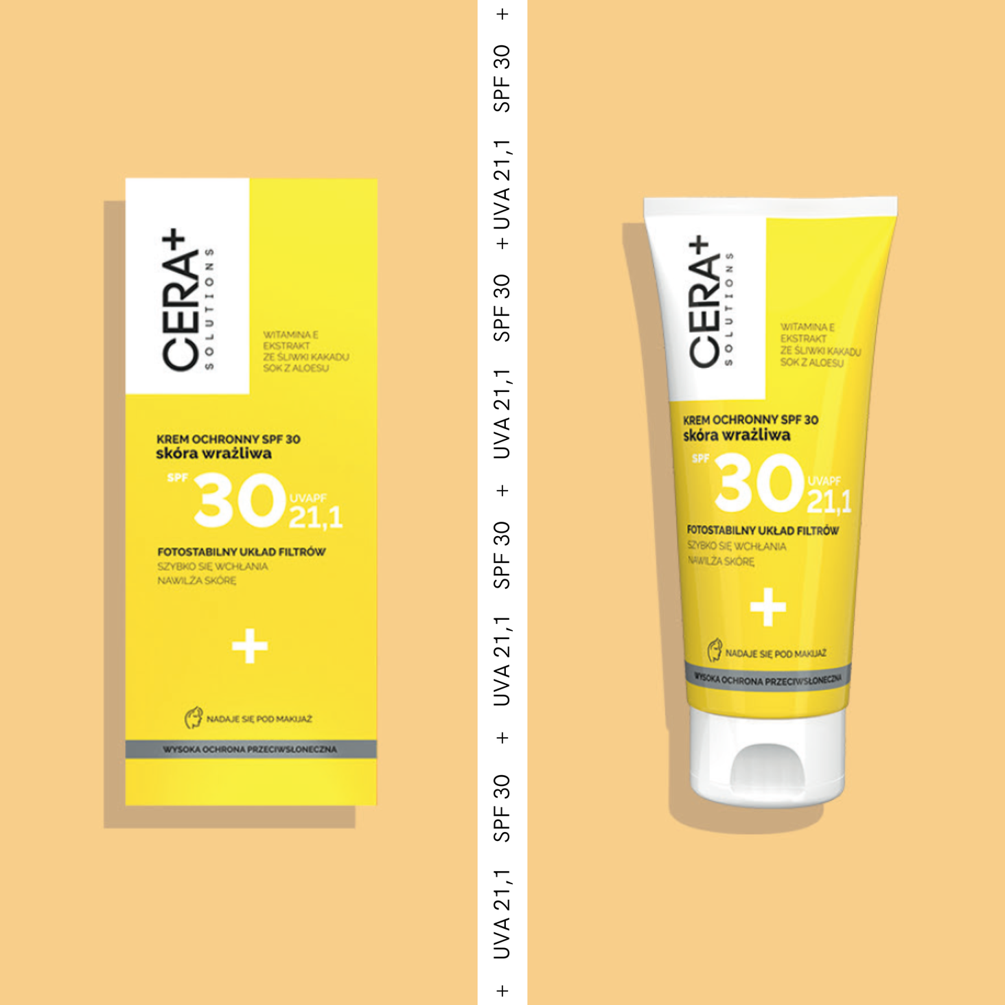 Synoptis Pharma CERA+ Krem ochronny SPF30 skóra wrażliwa 50 ml - Opinie ...