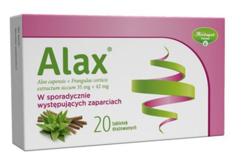 Alax 20 tabletek - Opinie i ceny na Ceneo.pl