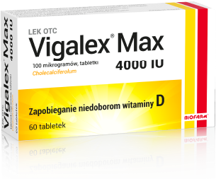 Vigalex Forte 2000 IU, witamina D3, 120tabl. - Opinie i ceny na Ceneo.pl