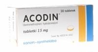 Acodin 15mg 30 tabletek - Opinie i ceny na Ceneo.pl