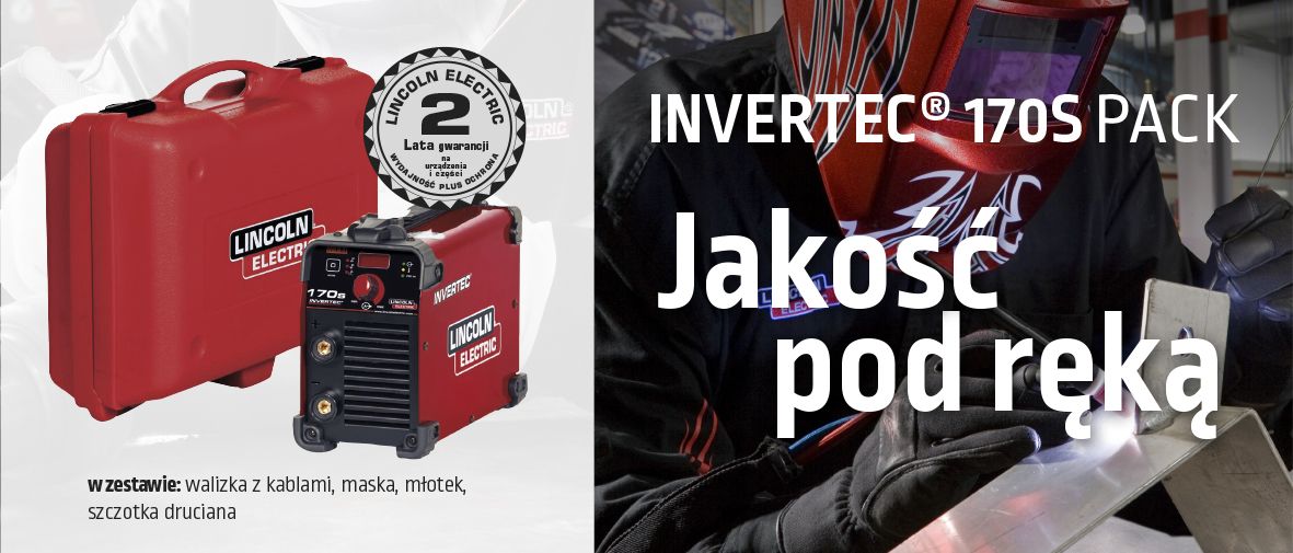 Spawarka Lincoln Electric Invertec 170S Pack - Opinie i ceny na Ceneo.pl