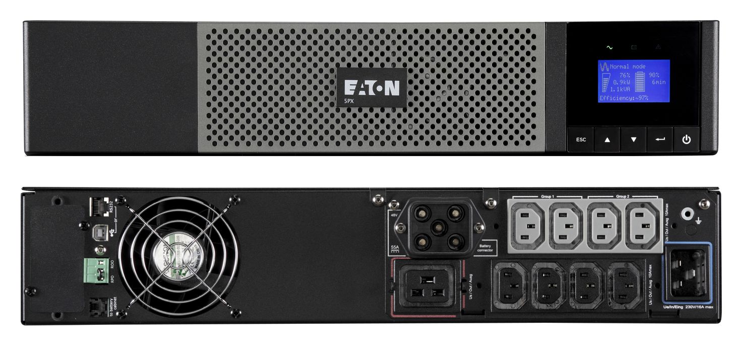 Zasilacz UPS Eaton 5PX 2200i RT2U Netpack (5PX2200iRTN) - Opinie i ceny ...