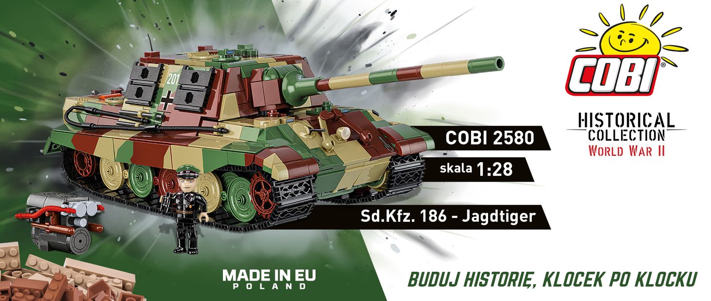 COBI Historical Collection WWII Sd.Kfz.186 Jagdtiger (COBI-2580) - ceny ...