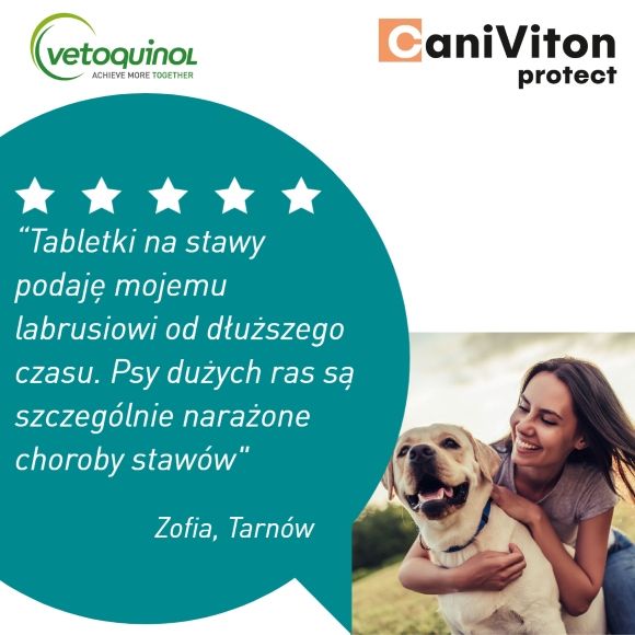 Vetoquinol Caniviton Protect 90 tab - Ceny i opinie - Ceneo.pl