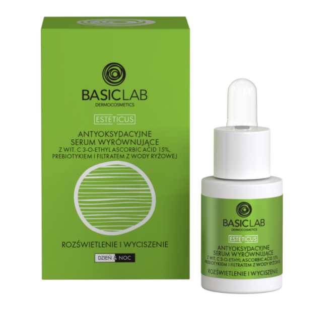 Serum do twarzy BASICLAB Esteticus Serum z witaminą C 15% 30ml - Opinie i ceny na Ceneo.pl