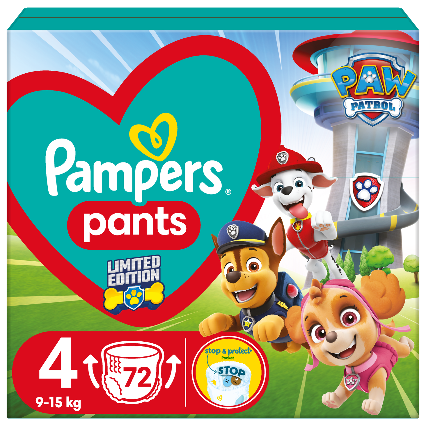 Pampers nappy pants size 4 store