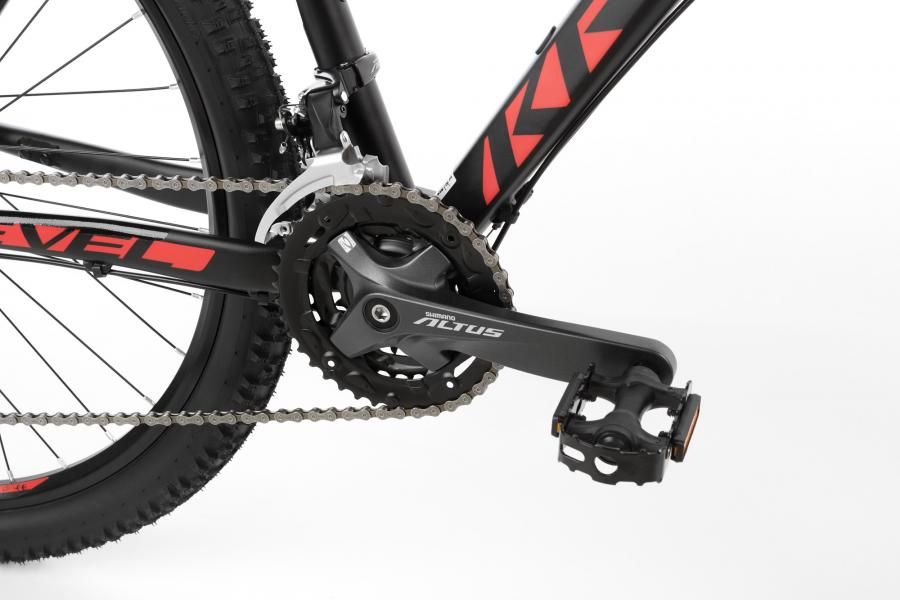 Kross Level 4.0 czarny czerwony biały 2018 - Rowery Górskie Męskie ...