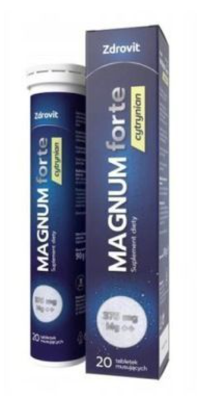 Zdrovit Magnum Forte Cytrynian x 20 tabl musujących - Opinie i ceny na ...