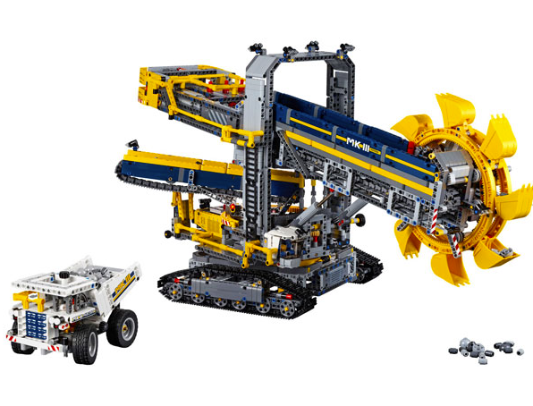 LEGO Technic 42055 Koparka z kołem czerpakowym - Ceny i opinie - Ceneo.pl