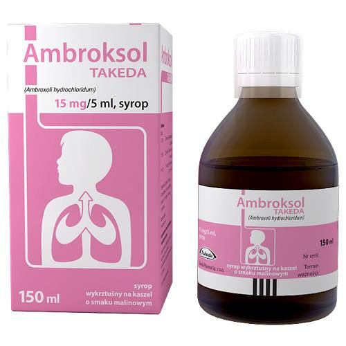 Ambroksol 0,015 G/5Ml 150 ml - Opinie i ceny na Ceneo.pl