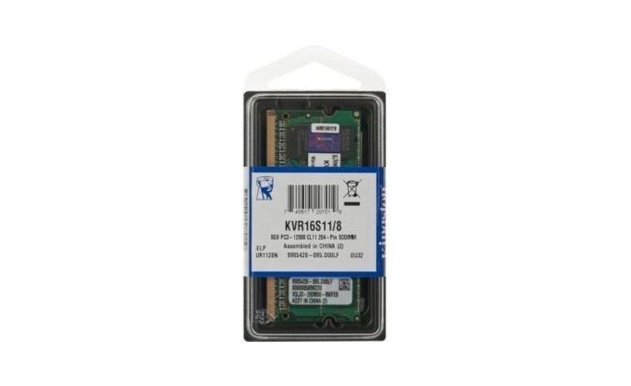 Pamięć RAM Kingston ValueRAM SO-DIMM 8 GB DDR3-1600 (KVR16LS11/8) - Opinie i ceny na Ceneo.pl