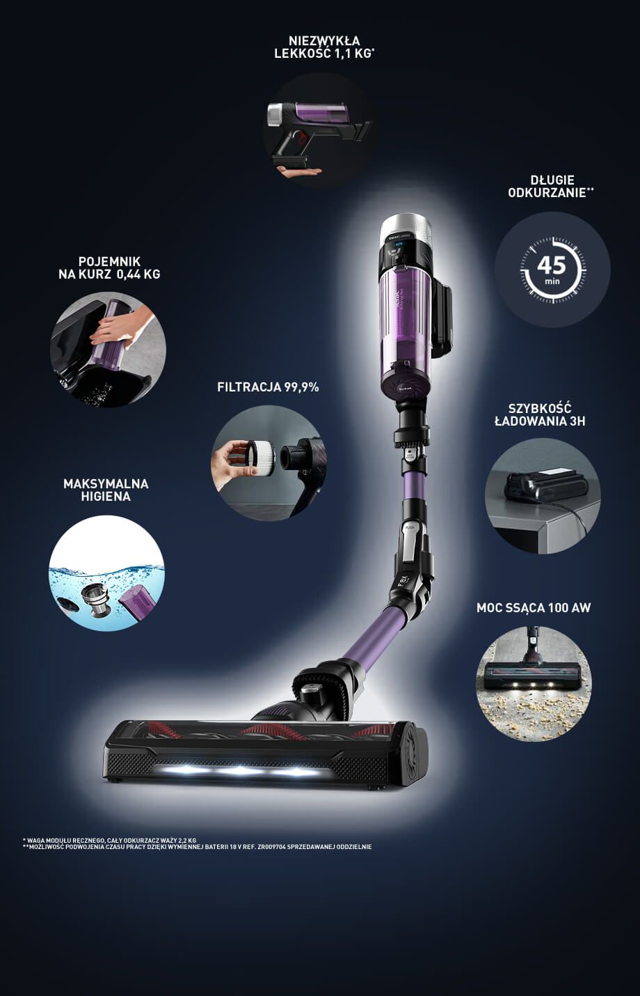 Tefal X-Force Flex 9.60 Auto TY2039 - Opinie i ceny na Ceneo.pl