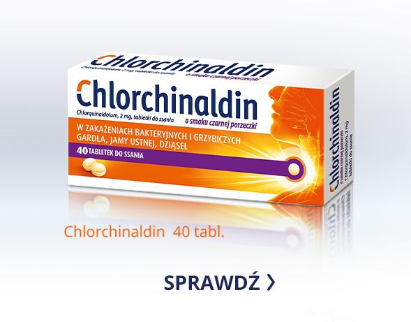 Chlorchinaldin VP 40 tabl - Opinie i ceny na Ceneo.pl