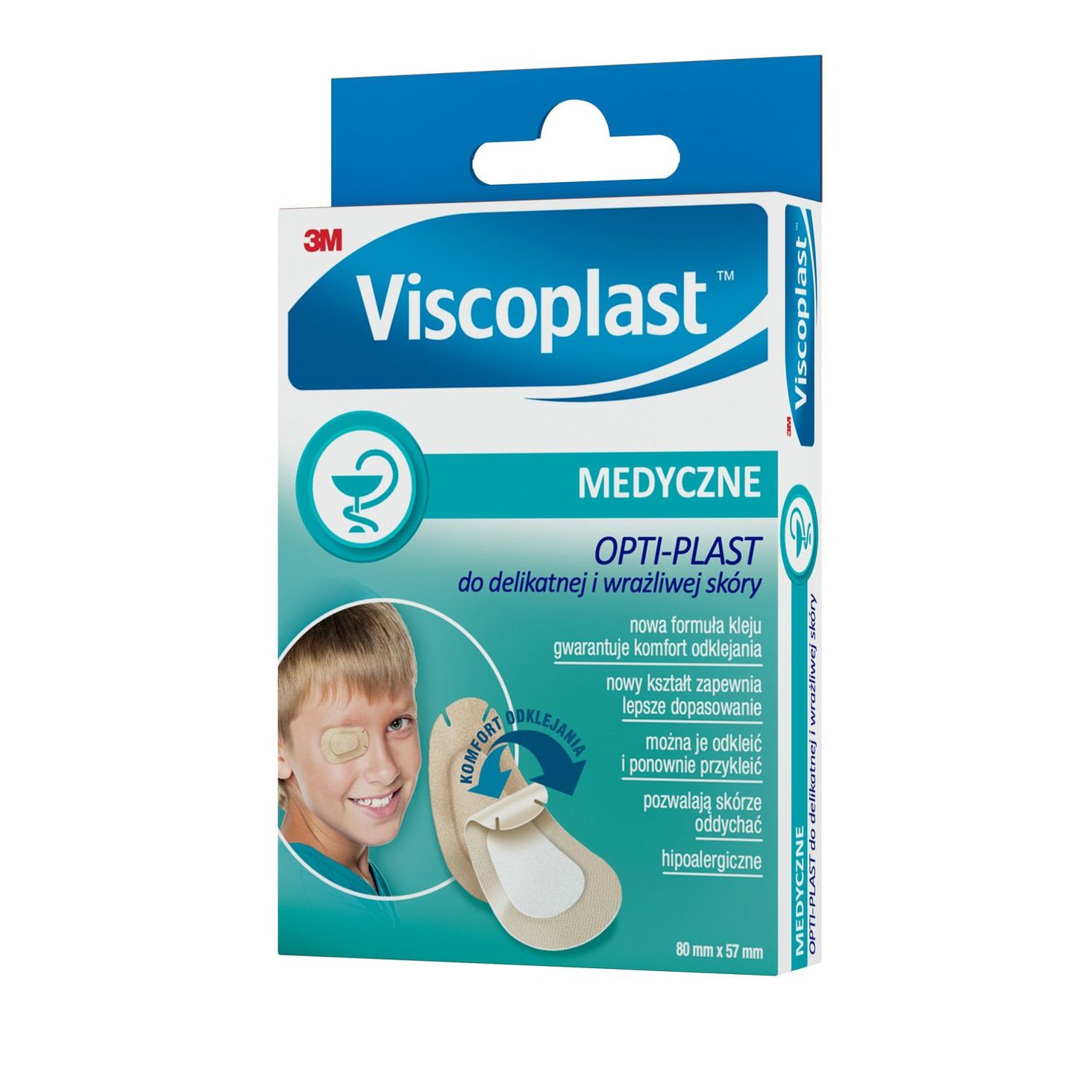 Viscoplast OPTI-PLAST do delikatnej i wrażliwej skóry plastry ...