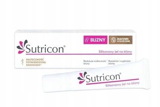 Sutricon Silikonowy Żel Na Blizny Rozstępy 15 Ml - Opinie i ceny na ...