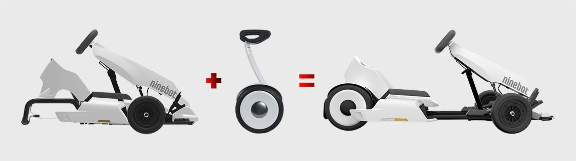 Ninebot Zestaw Gokart elektryczny Kit + S - Ceny i opinie - Ceneo.pl