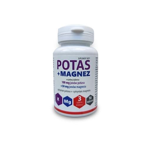 BONAFARM Potas + Magnez 90tabl (5903111608392) - Opinie i ceny na Ceneo.pl