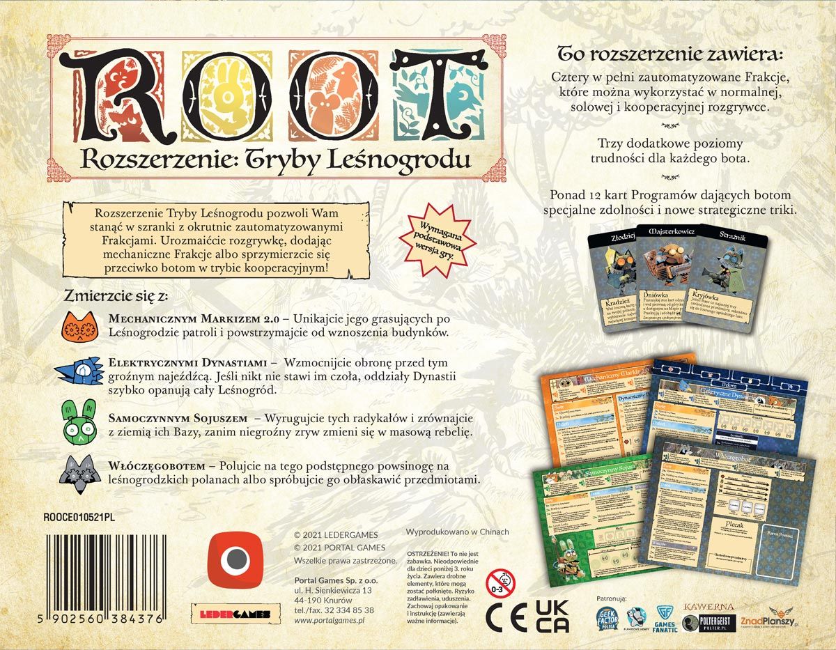 Portal Games ROOT Tryby Leśnogrodu - Gra planszowa. Ceny i opinie ...