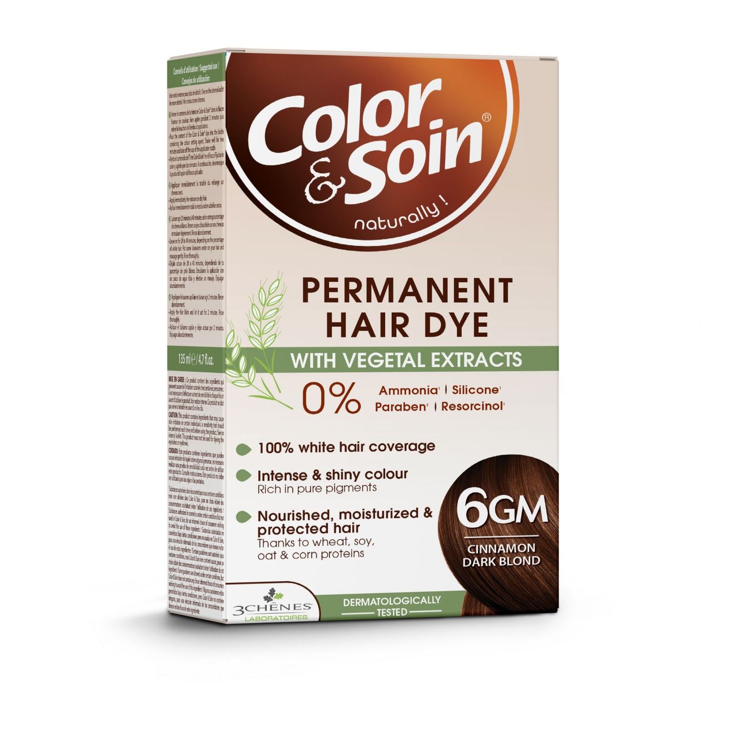 Color Soin Farba Cynamonowy Ciemny Blond 6GM - Opinie i ceny na Ceneo.pl