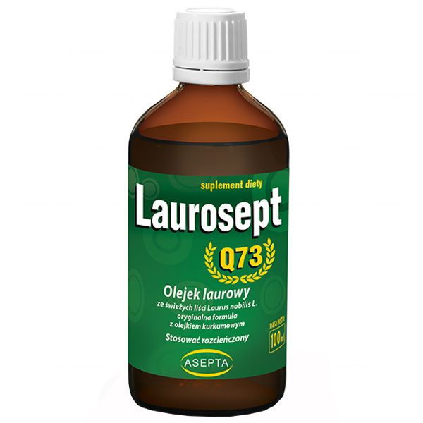 Asepta Laurosept Q73 Olejek Laurowy 100ml - Opinie i ceny na Ceneo.pl