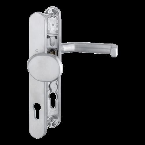 HOPPE Liverpool - Komplet pochwyt-klamka na szyldzie 36 mm, stal ...