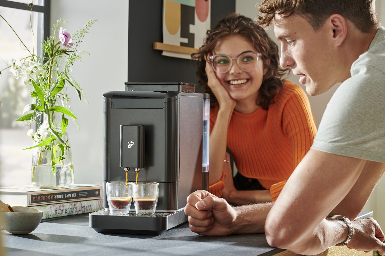 Ekspres Tchibo Esperto 2 Caffe Czarny - Opinie i ceny na Ceneo.pl