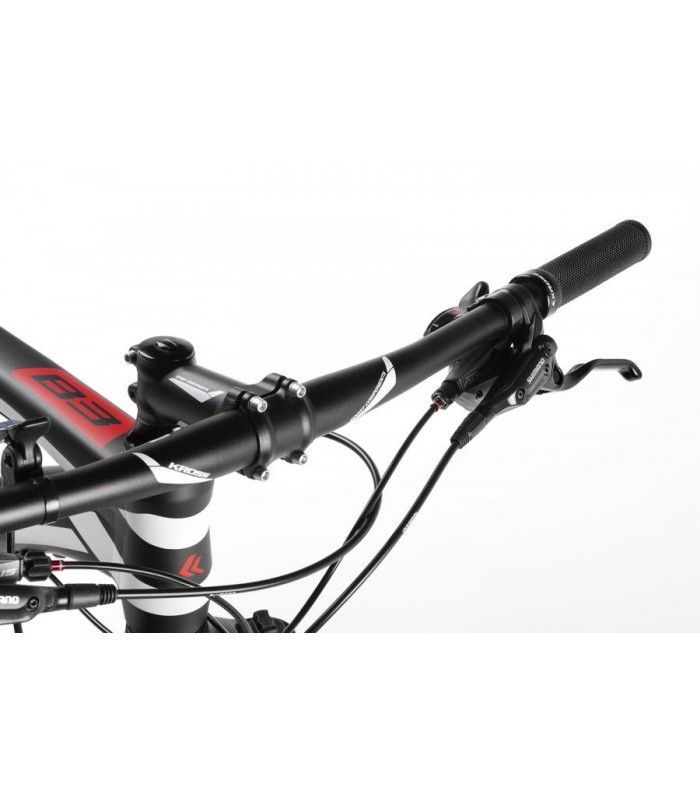 Rower Kross Level B3 Czarny Biały Czerwony 2016 - Rowery Górskie Męskie ...