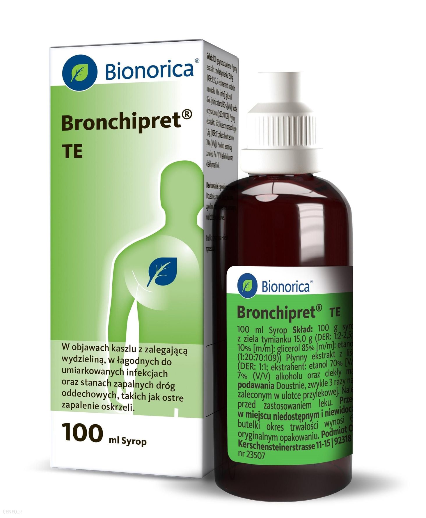 Bronchipret TE syrop 100ml - Opinie i ceny na Ceneo.pl