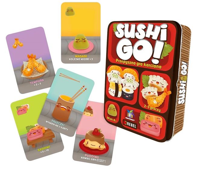 Rebel Sushi Go! - Gra planszowa. Ceny i opinie - Ceneo.pl