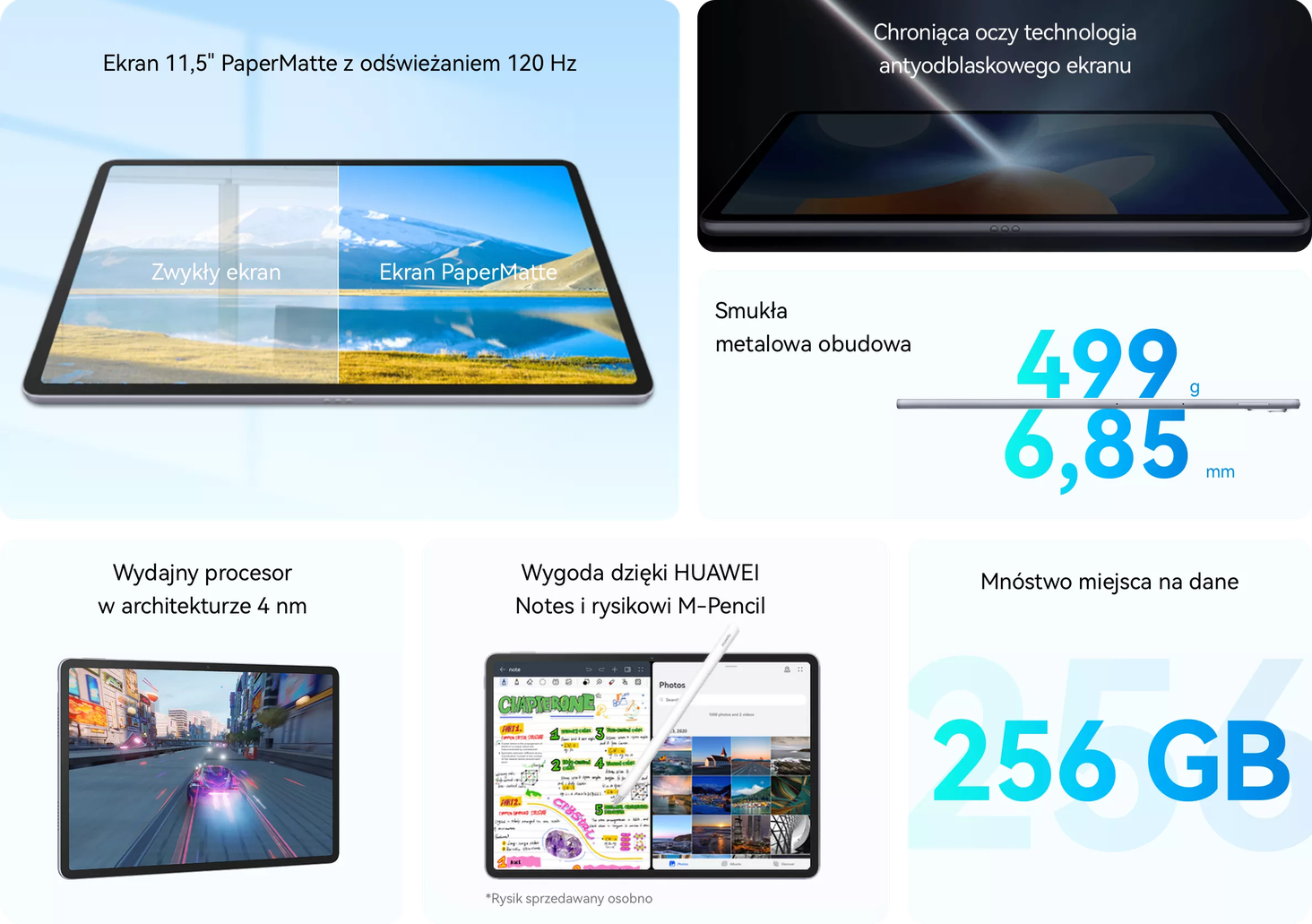 Tablet HUAWEI MatePad 11.5 PaperMatte Edition WiFi 8/256GB - Ceny i ...