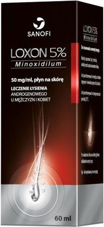Loxon MAX płyn na skórę głowy 60ml - Opinie i ceny na Ceneo.pl