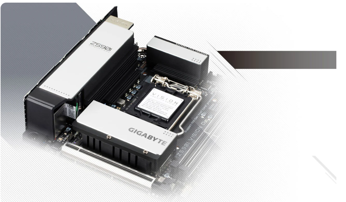 Płyta główna PC Gigabyte Z590I VISION D - Opinie i ceny na Ceneo.pl